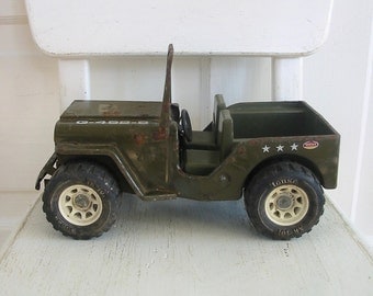 Vintage toy jeep | Etsy