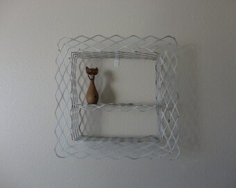 Vintage metal shelf | Etsy