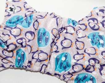 Penguin diaper | Etsy