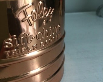 Copper sifter | Etsy