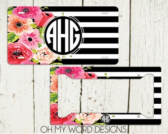 Personalized Car Tag-Personalized License by OhMyWordDesigns