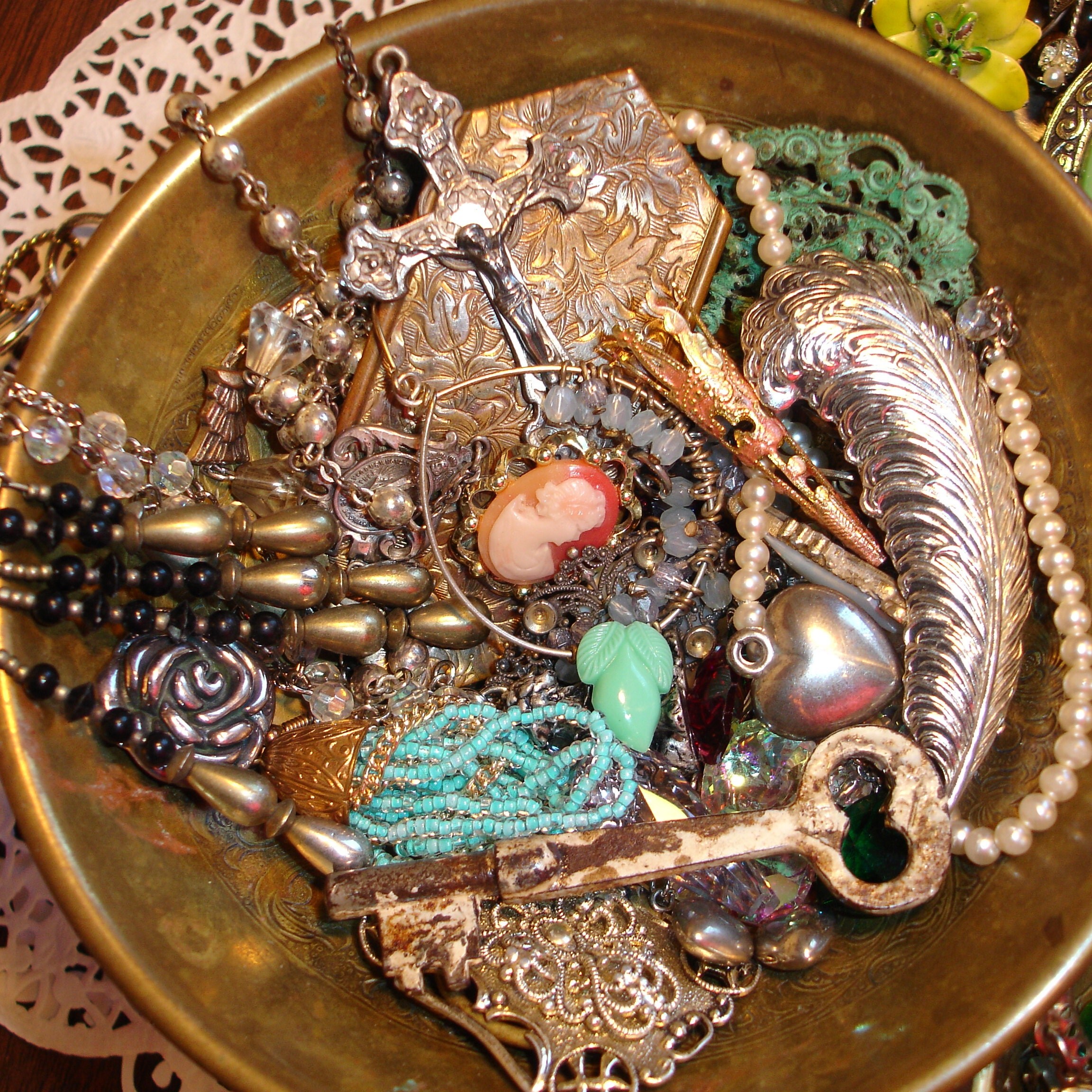 Eclectic Found-Art Jewelry by JoniCouture on Etsy