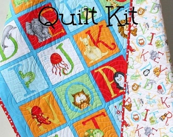 Abc fabric panel | Etsy