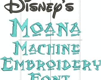 Moana font | Etsy
