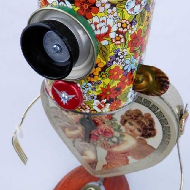 Planet Kurth Creations-Found Object Sculptures and by slipslopslap