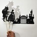 Beauty & the Beast: Silhouette Shadow Puppet Set