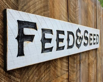 Feed store sign | Etsy