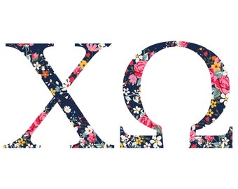 Chi omega decal | Etsy