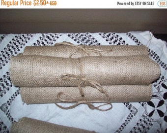 Unique burlap table decor related items | Etsy