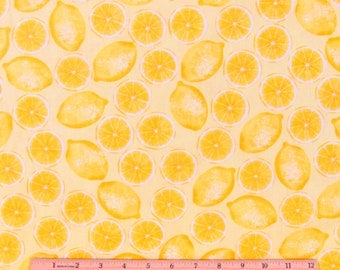 Lemon fabric | Etsy