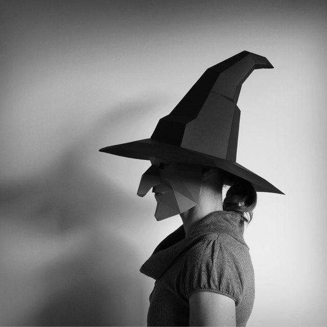 Make your own animal masks from reclaimed card by Wintercroft