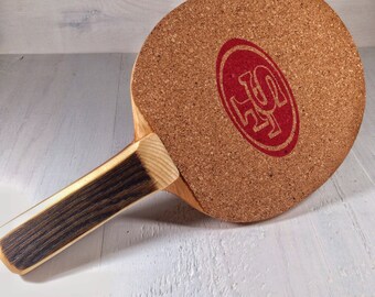 Wooden tennis racket | Etsy