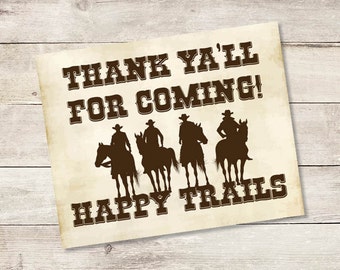Happy trails to you | Etsy