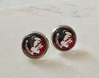 Fsu earrings | Etsy