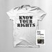 The Clash Know your Rights punk T shirt