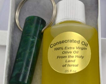 Consecrated oil vial | Etsy