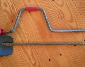 Vintage ice auger | Etsy