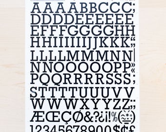Letraset lettering | Etsy