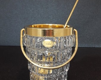 Crystal ice bucket | Etsy