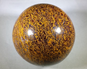 LARGE RUBY In MATRIX Sphere Natural Stone Hand by AandSCrystals