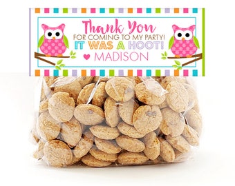 Owl party favors | Etsy