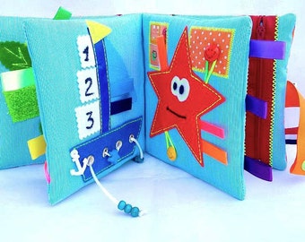 Cloth activity book | Etsy