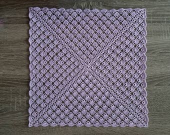 Square crochet doily | Etsy
