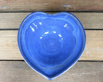 Blue trinket dish | Etsy