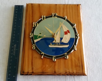 Sailboat clock | Etsy