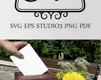 Wedding card box | Etsy