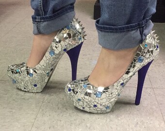 Spiked heels | Etsy