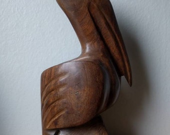 Wood pelican | Etsy