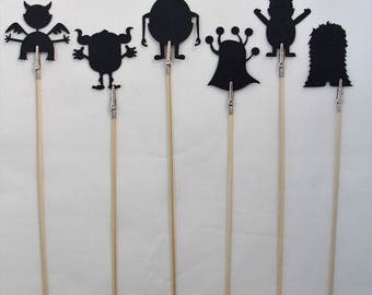 Shadow Puppet Print Hand Shadow Puppets Ombromania