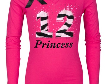 12th birthday shirt | Etsy