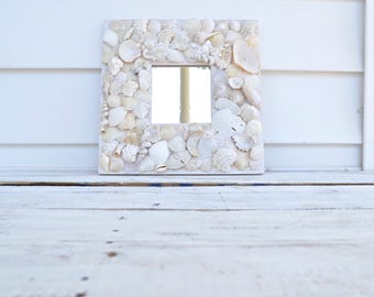Sea shell mirror | Etsy