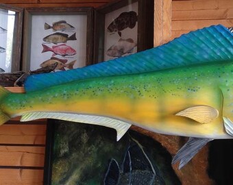 Wood fish wall art | Etsy