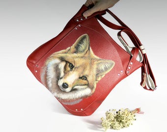 Fox purse | Etsy
