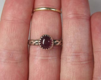Vintage ruby ring | Etsy