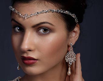 Forehead tiara | Etsy