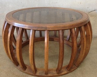 Drum coffee table | Etsy