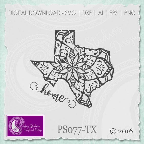 Texas Mandala Svg Texas State SVG Texas SVG Texas State