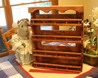 Wall spice rack | Etsy