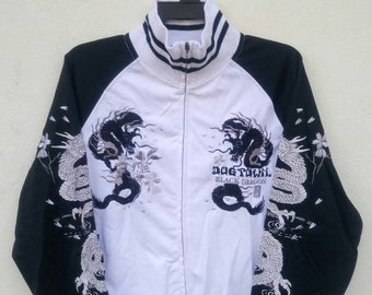 Vintage dragon jacket – Etsy
