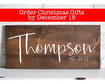 Established sign | Etsy