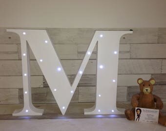 Light up letters | Etsy