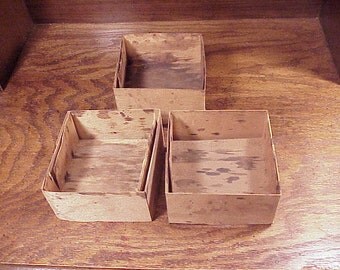 Thin wood box | Etsy