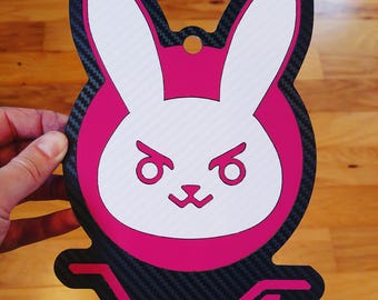 D va bunny logo | Etsy