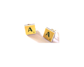 Scrabble Earrings All letters available Choose any Initials