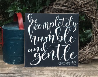 Be gentle sign | Etsy
