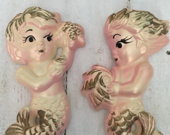 Lefton mermaid | Etsy